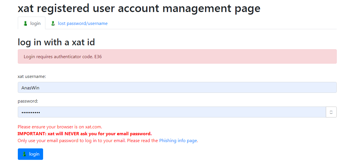 New login pages - Website - xat Forum