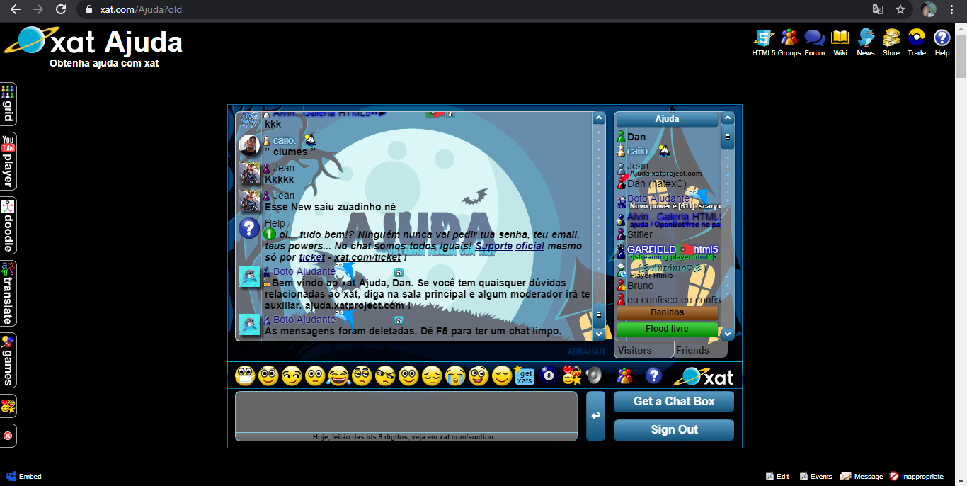 Power version FLASH and HTML5 - Suggestions - xat Forum