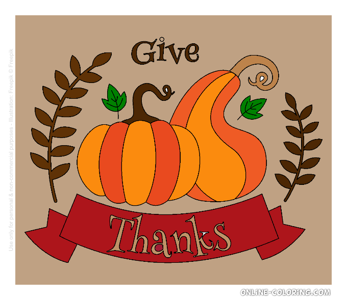 Thanksgiving Coloring Contest - 📜 Archive - xat Forum