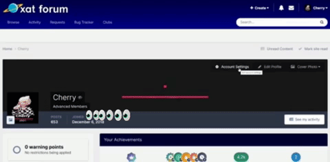 How to change my forum display name - General Support - xat Forum