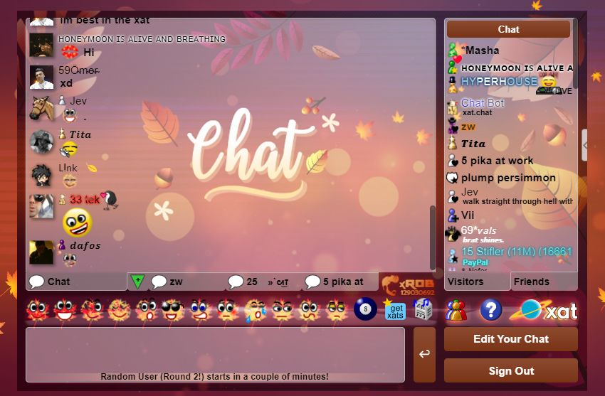 xat.com/Chat RANDOM EVENT [19,000 xats Prizepool] - Contests and Events ...