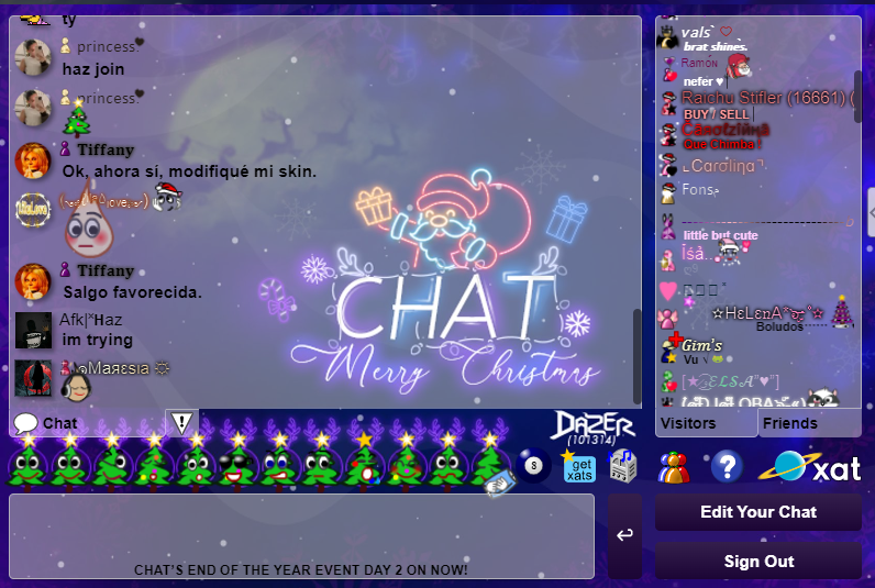 xat.com/Chat END OF THE YEAR EVENT [280,000 XATS PRIZEPOOL] - Contests ...